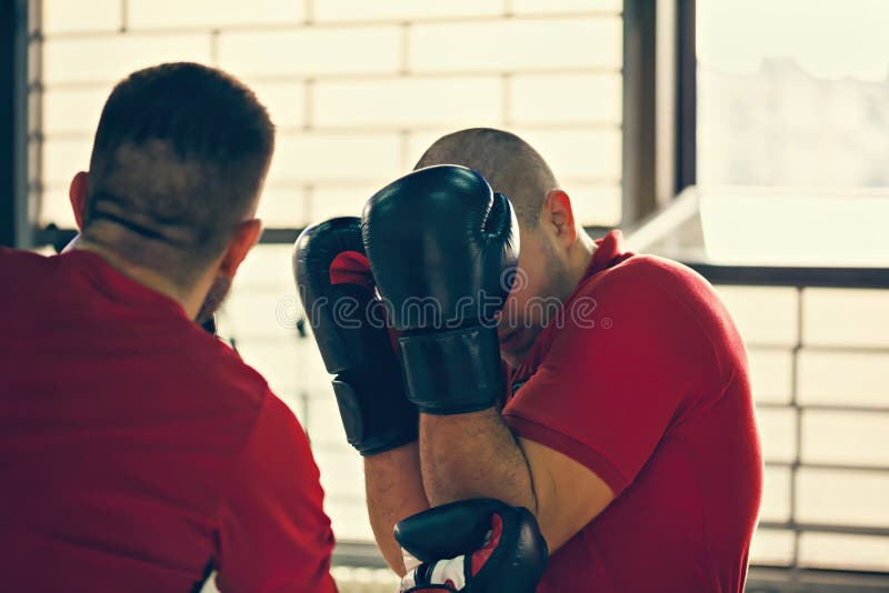 Sparring stock image. Image of exercise, masculinity - 48007583