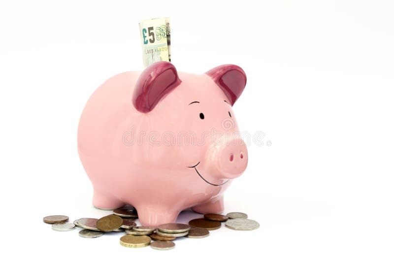 Sparschwein stockfoto. Bild von finanzierung, ablage - 33821822