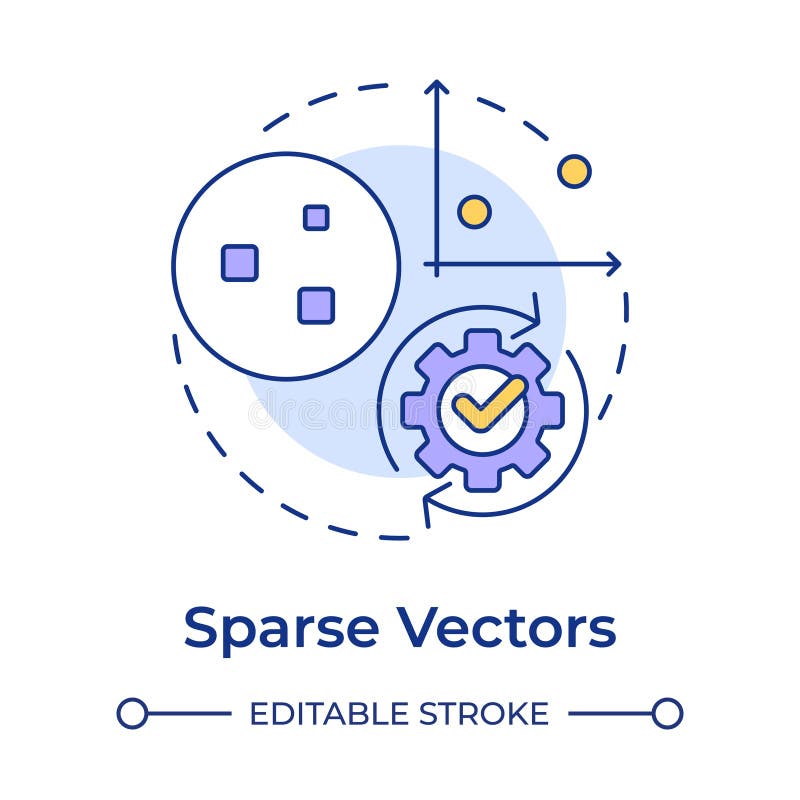 Sparse Retrieval Multi Color Concept Icon Stock Illustration ... Sparse Retrieval Multi Color Concept Icon Stock Illustration ...