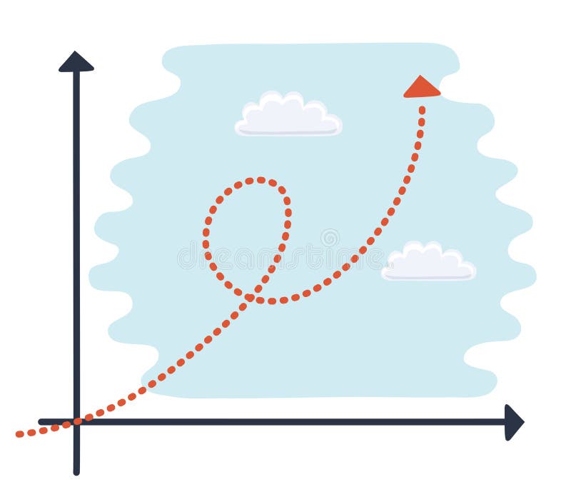 Exponential Arrow Stock Illustrations – 540 Exponential Arrow Stock ...