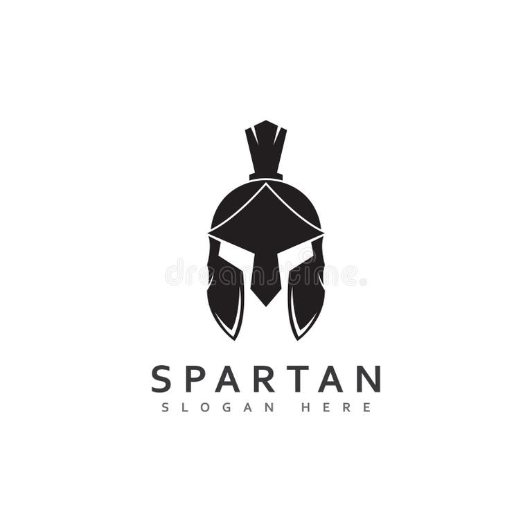 Spartan Logo Design Spartan Simple Creative Logo Vector Spartan Black ...