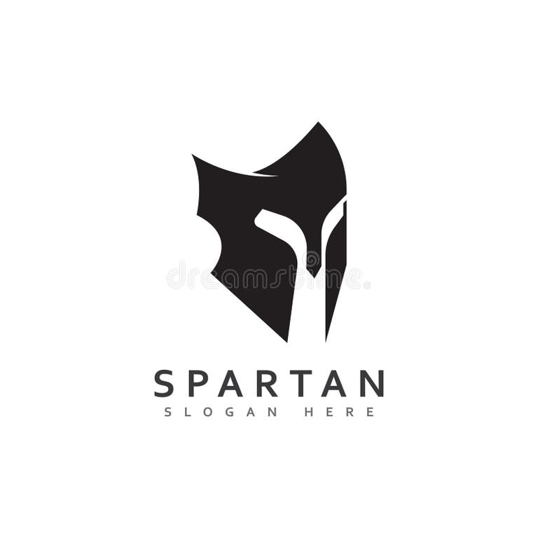 Spartan Logo Design Spartan Simple Creative Logo Vector Spartan Black ...