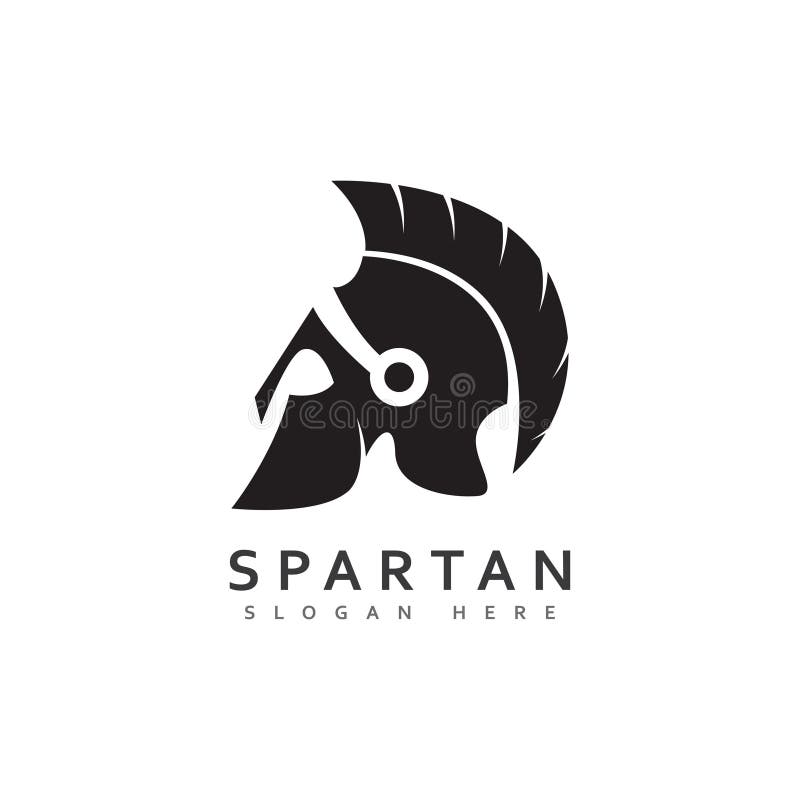 Spartan Logo Design Spartan Simple Creative Logo Vector Spartan Black ...
