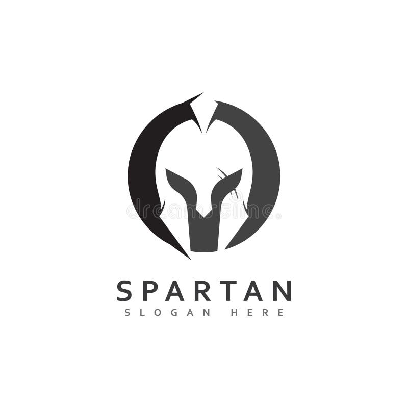 Spartan Logo Design Spartan Simple Creative Logo Vector Spartan Black ...