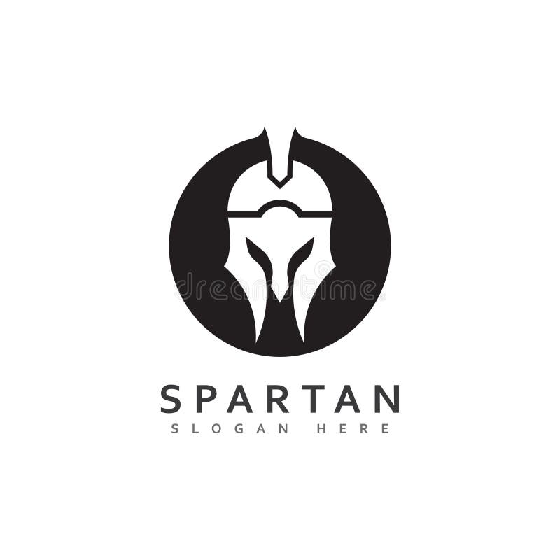 Spartan Logo Design Spartan Simple Creative Logo Vector Spartan Black ...