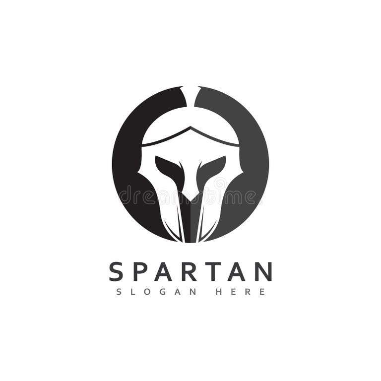 Spartan Logo Design Spartan Simple Creative Logo Vector Spartan Black ...
