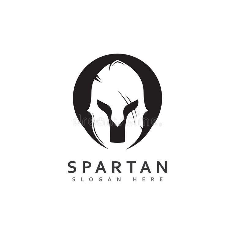 Spartan Logo Design Spartan Simple Creative Logo Vector Spartan Black ...