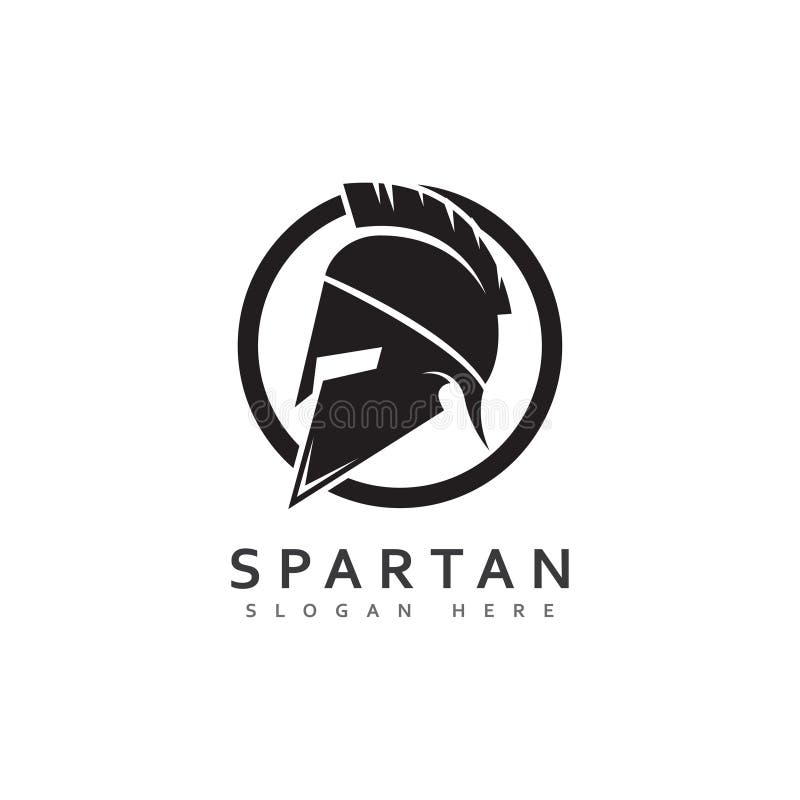 Spartan Logo Design Spartan Simple Creative Logo Vector Spartan Black ...