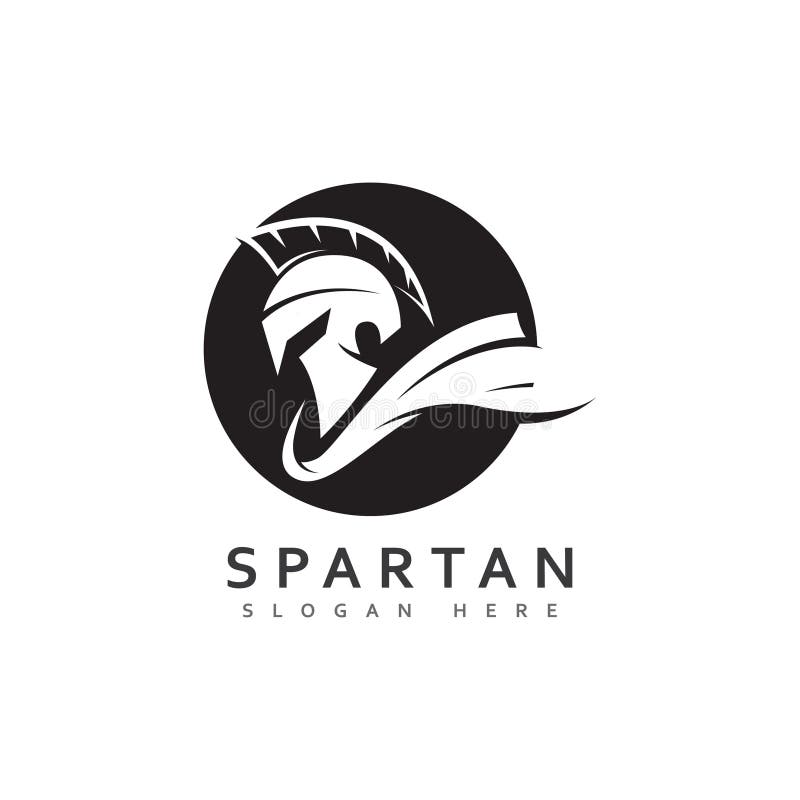 Spartan Logo Design Spartan Simple Creative Logo Vector Spartan Black ...