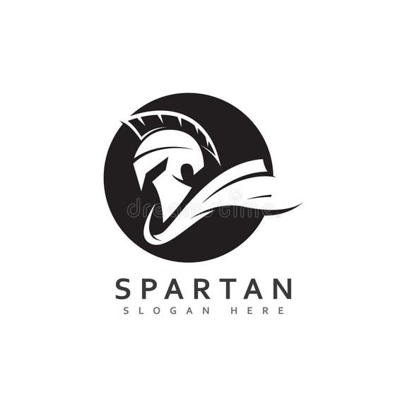 Spartan Logo Design Spartan Simple Creative Logo Vector Spartan Black ...