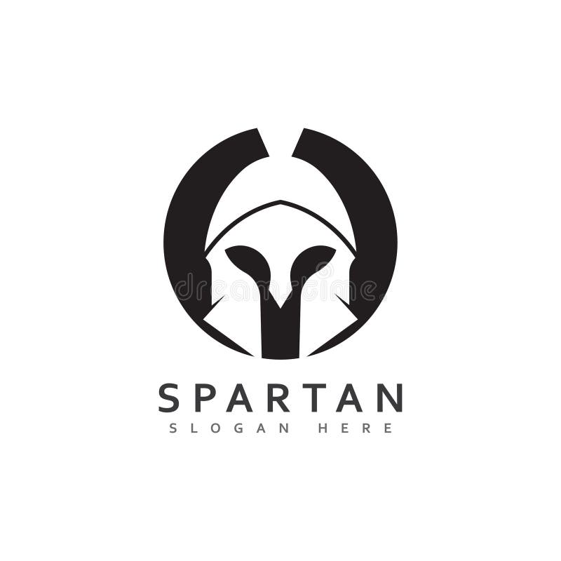 Spartan Logo Design Spartan Simple Creative Logo Vector Spartan Black ...