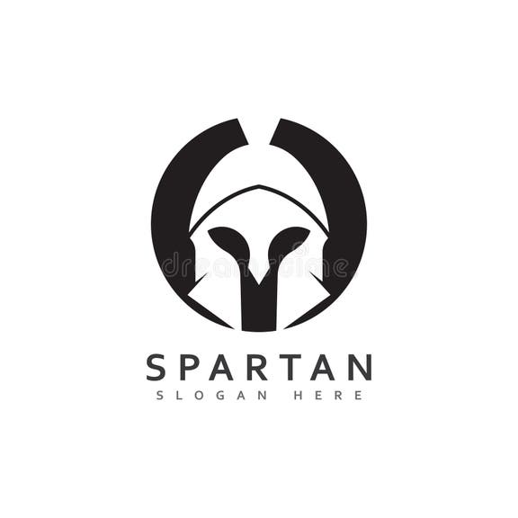 Spartan Logo Design Spartan Simple Creative Logo Vector Spartan Black ...