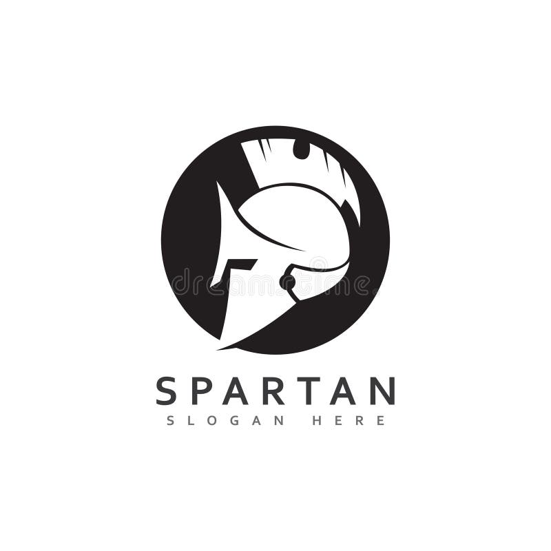 Spartan Logo Design Spartan Simple Creative Logo Vector Spartan Black ...