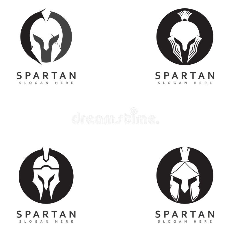 Spartan Logo Design Spartan Simple Creative Logo Vector Spartan Black ...