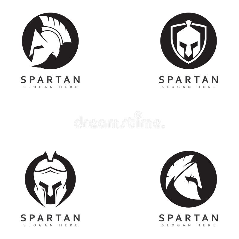 Spartan Logo Design Spartan Simple Creative Logo Vector Spartan Black ...