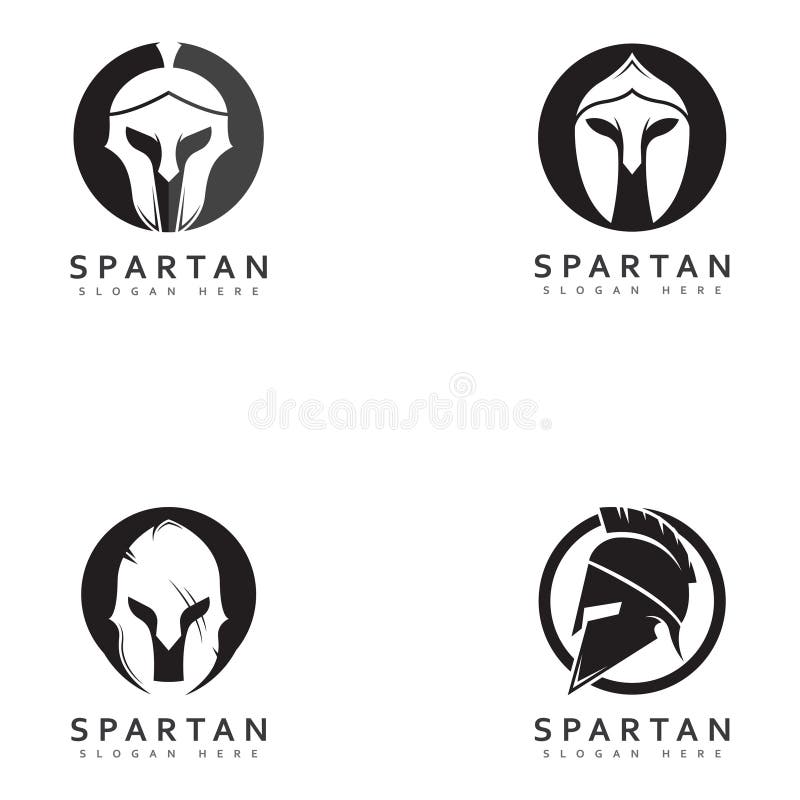 Spartan Logo Design Spartan Simple Creative Logo Vector Spartan Black ...