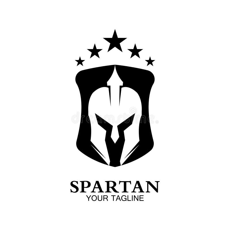 Spartan Logo Icon Designs Vector Stock Vector - Illustration of emblem ...
