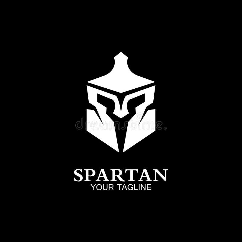 Spartan Logo Icon Designs Vector Stock Vector - Illustration of ...