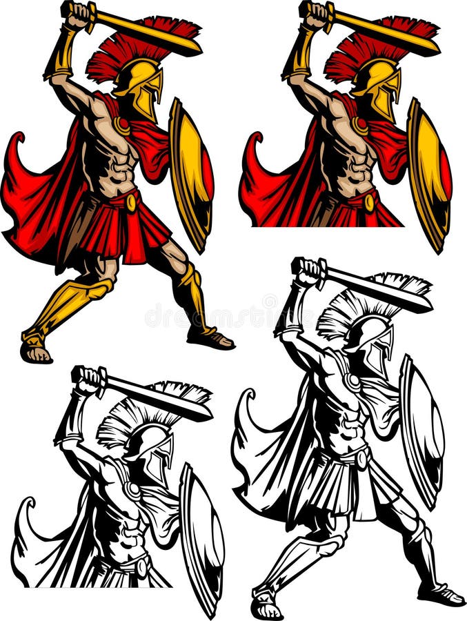 Trojan Head Stock Illustrations – 4,960 Trojan Head Stock Illustrations ...