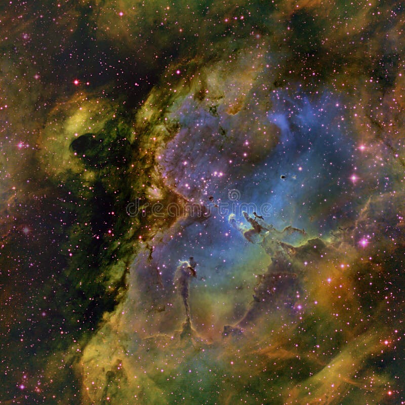 Spase Seamless Background. Elements of this Image Furnished by NASA ...