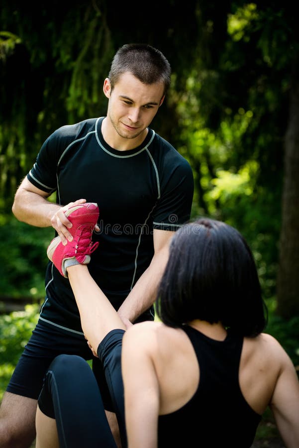 Spasmo - Quando Lo Sport Danneggia Fotografia Stock - Immagine di cura ...