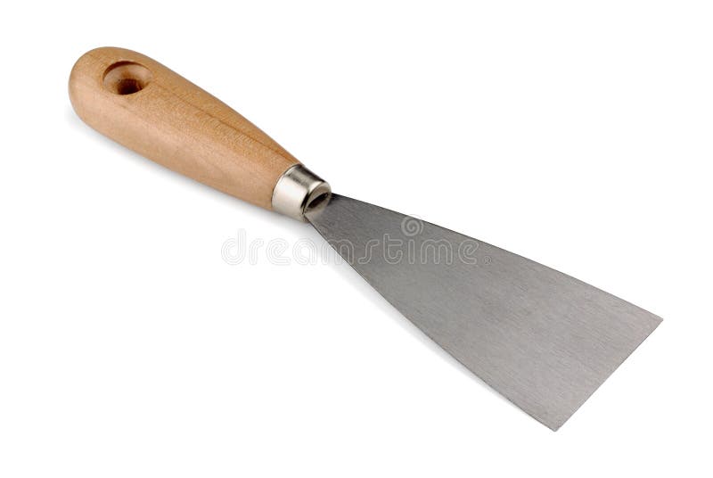 Spatel stock afbeelding. Image of handvat, schraper, beeld - 30345151