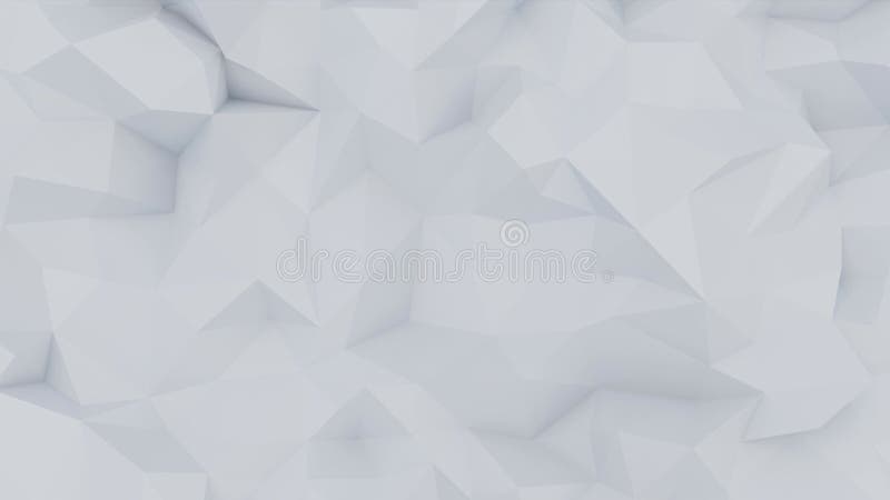 Spatial Abstract Geometric White Triangles Loop Background Animation ...