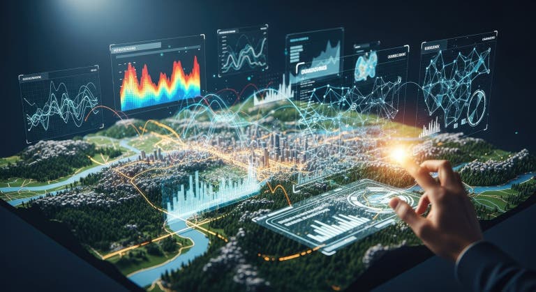 Spatial Data Analysis, Geographic Information System, City Planning, Interactive Digital Map ...