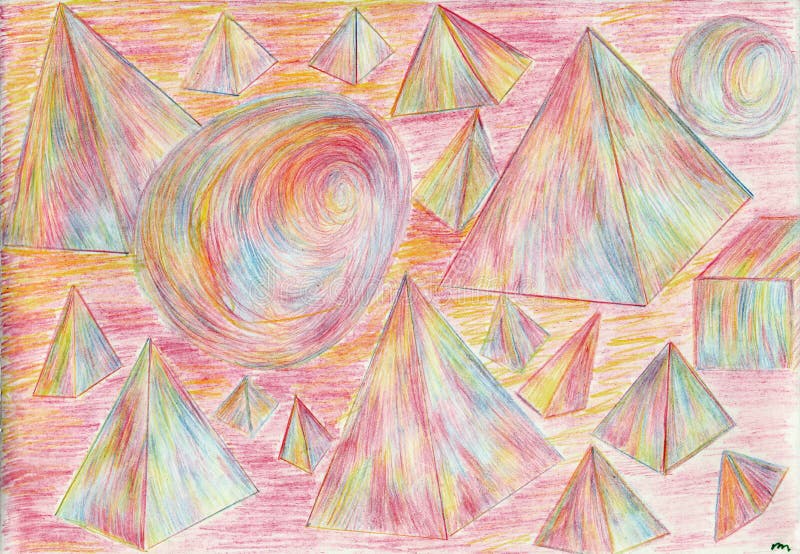 Spatial illusions stock image. Image of abstraction - 113688879