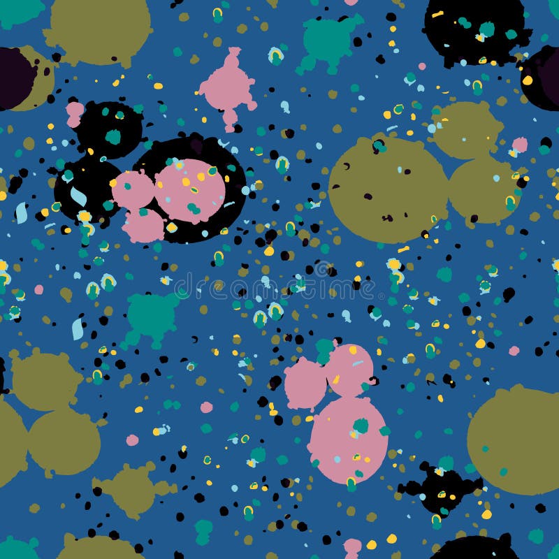 Spatter and Dots Pattern Design, Vector Illustration Background Stock ...