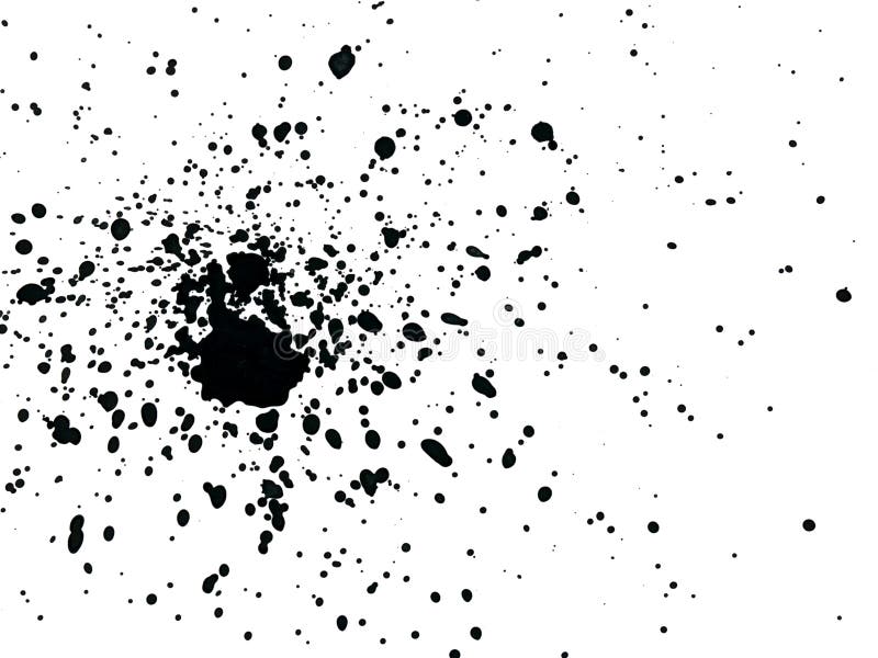 Spattered Abstract Watercolor Stock Illustration - Illustration of ...