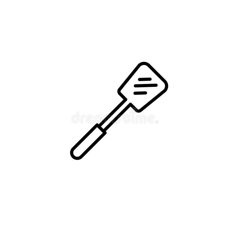 Spatula Icon. Kitchen Appliances for Cooking Illustration Stock ...