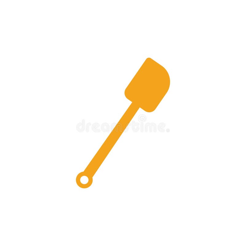 Spatula Icon Logo Free Vector Stock Vector - Illustration of tools ...