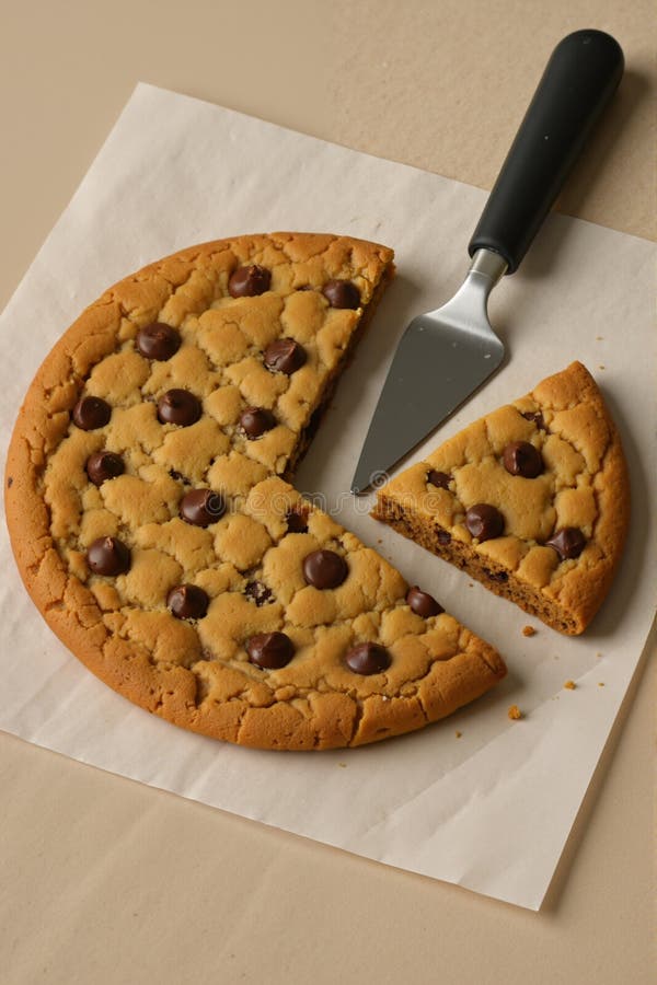 Cookie Slice on Spatula stock photo. Image of bake, dessert - 376178402