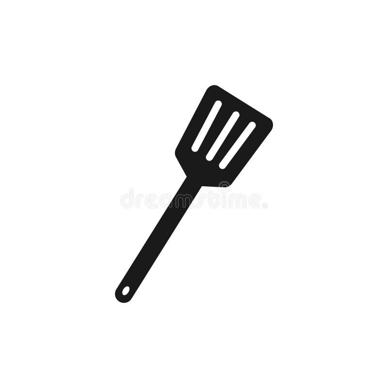 Spatula Vector Icon Symbol Template Stock Vector - Illustration of ...