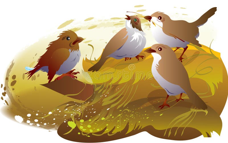 Spatzen Stock Illustrationen, Vektoren, & Kliparts - 1,115 Stock ...