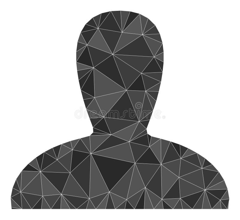 Spawn Persona Triangle Mocaic Icon Stock Vector - Illustration of ...