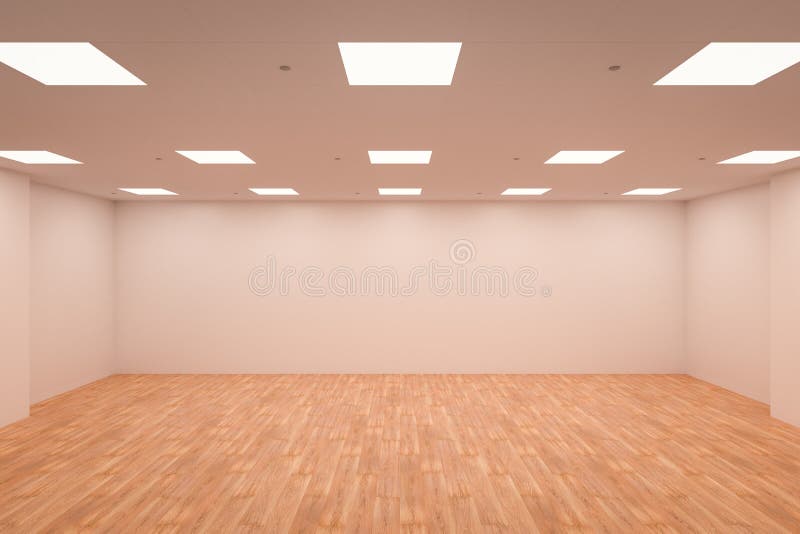 Spazio di ufficio vuoto fotografia stock. Immagine di luci - 93006892