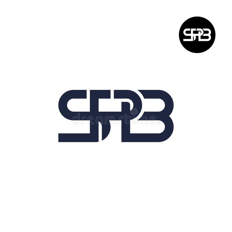SPB Logo Letter Monogram Design Stock Vector - Illustration of ...