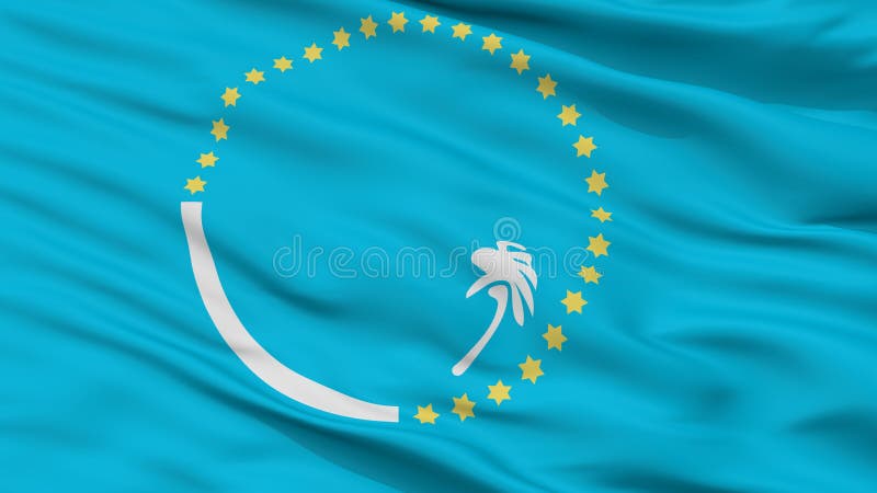 Spc Flag Closeup View stock illustration. Illustration of ripple ...