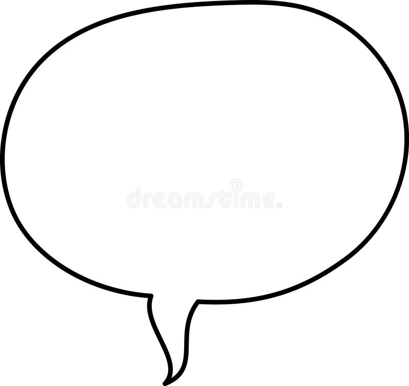 Speak Bubble Text, Message Box, Chatting Box, Cartoon Set. Vector ...