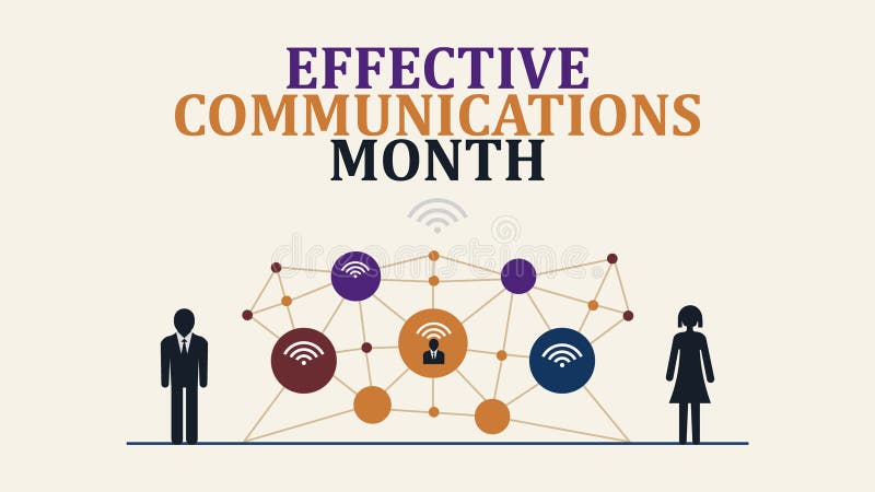Celebrate Effective Communications Month Design Templet Stock Illustrations – 2 Celebrate ...