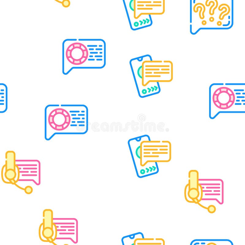 Speak Conversation and Discussion Icons Set Vector Stock Vector ...