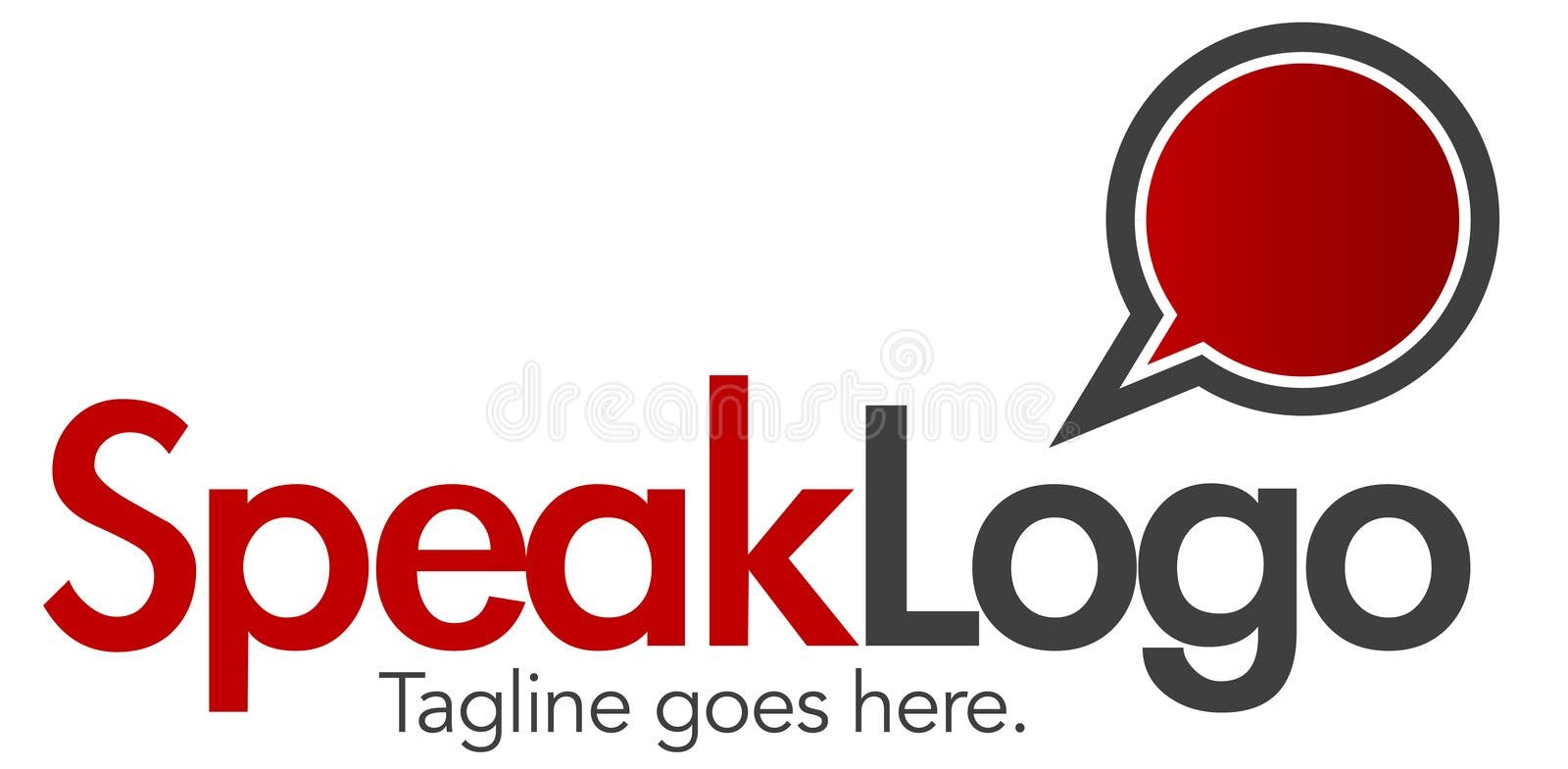 Speak Logo Template 1 stock vector. Illustration of design - 16494260
