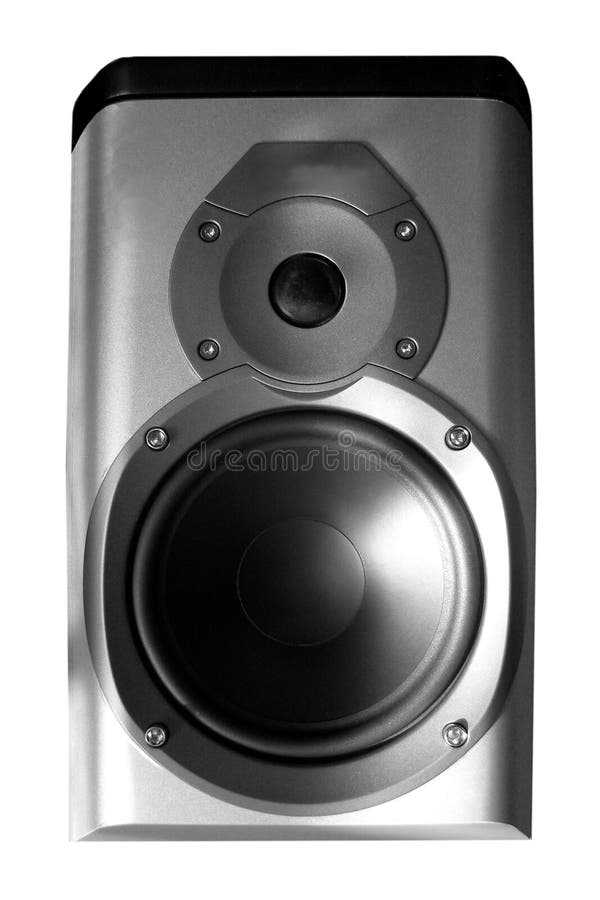 Speaker stock image. Image of sound, play, woofer, music - 4853101