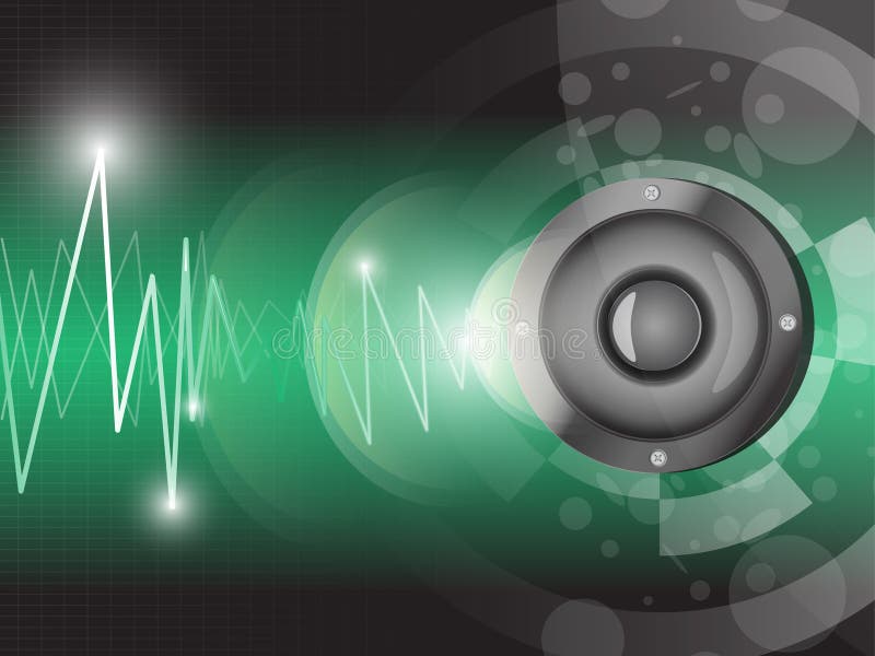 Speaker Abstract Background Stock Illustration - Illustration of flaire ...