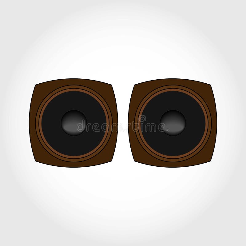 Speaker Box stock vector. Illustration of musical, render - 79142080