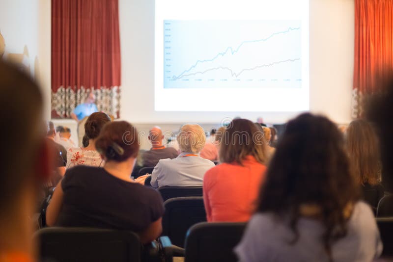 Speaker at Business Conference and Presentation. Editorial Image ...