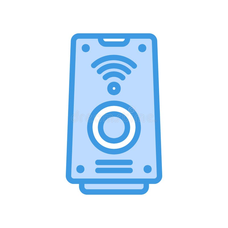 Speaker Icon in Blue Style about Internet of Things for Any Projects ...