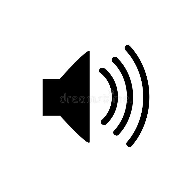 Speaker Icon Vector Design Symbol Stock Vector - Illustration of ...
